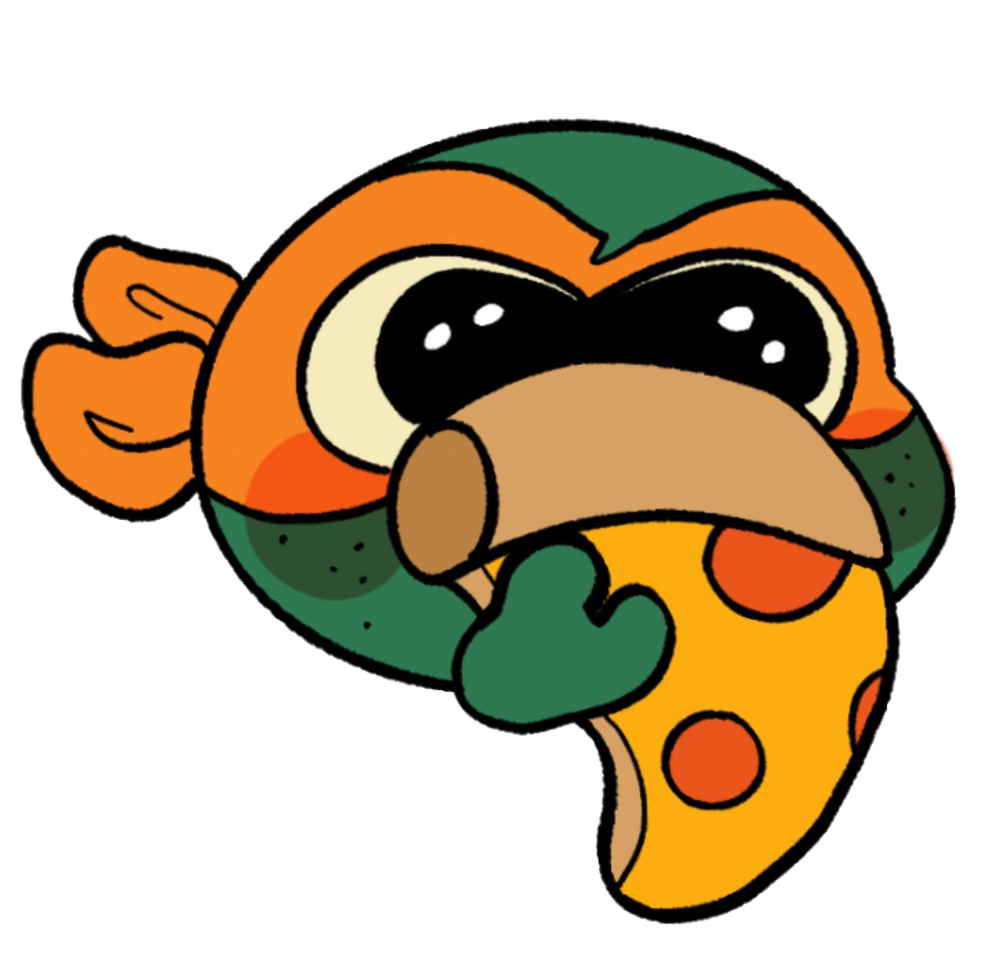 rottmnt mikey freetoedit sticker by @bootyshak3r9000