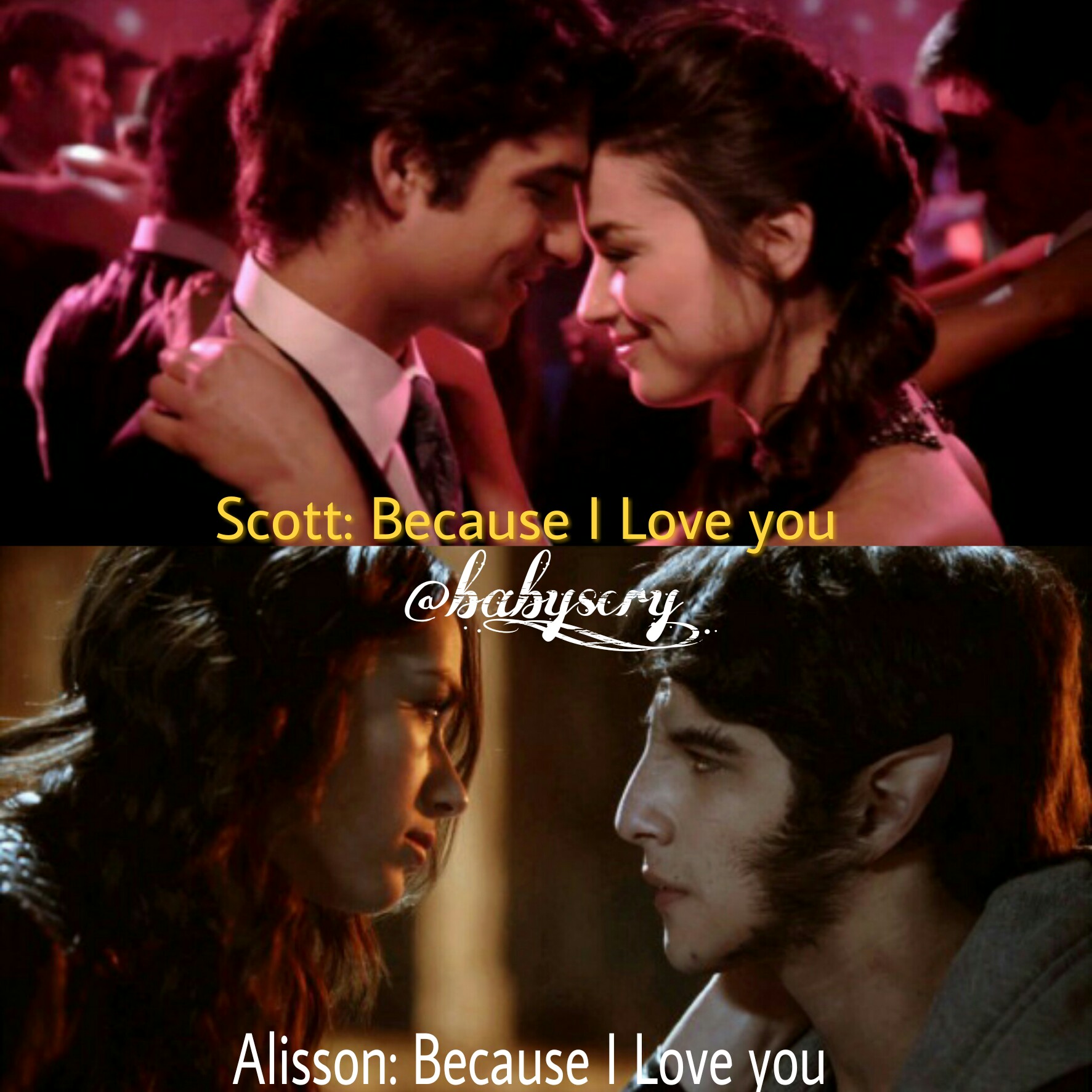 Because I Love You Teen Wolf