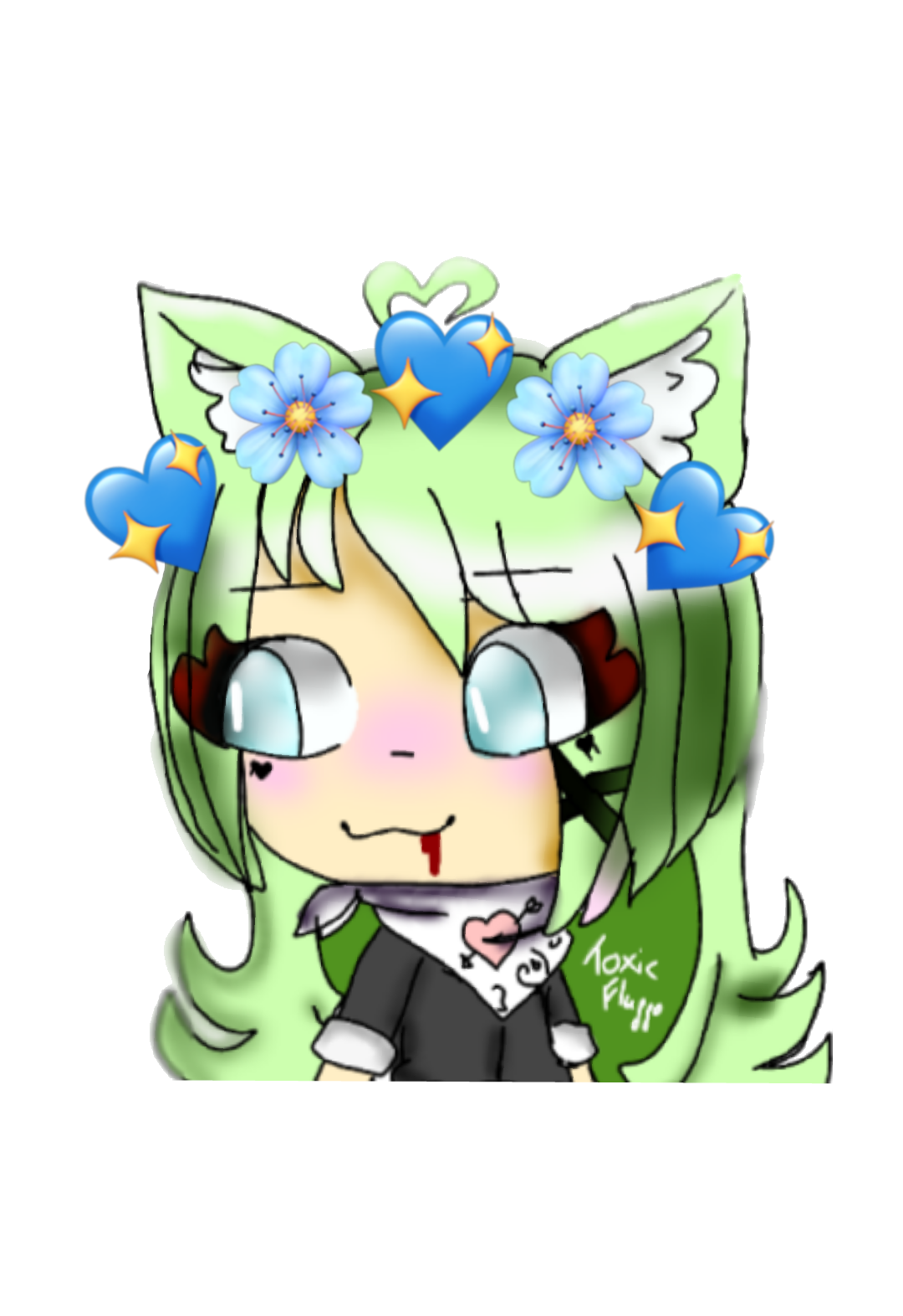 Gacha Gachaedit Edit Oc Gachaoc Sticker By Fluffo