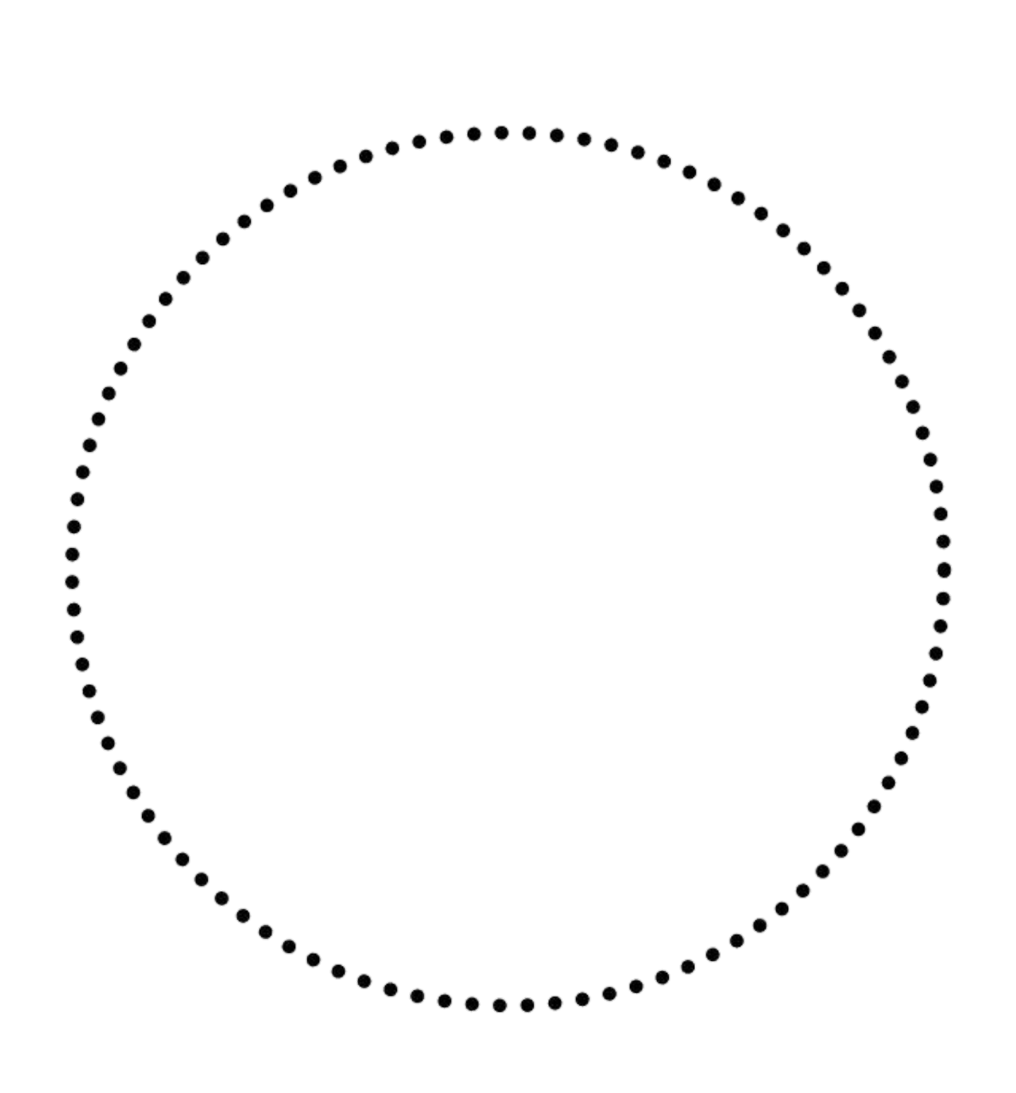 Circle Dot Freetoedit circle dot Sticker By krisbicreme