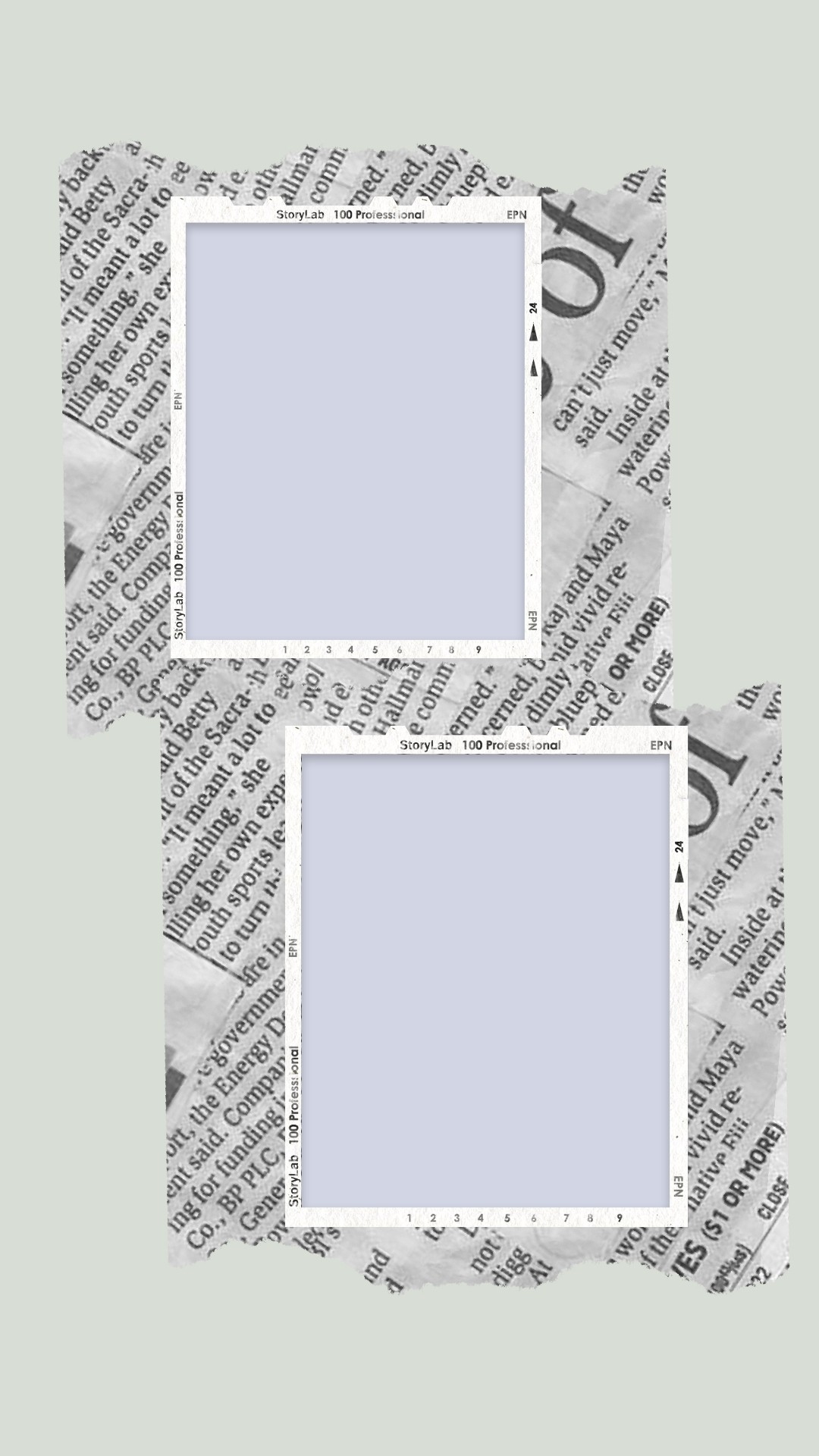 Ig Story Polaroid Template Printable Word Searches