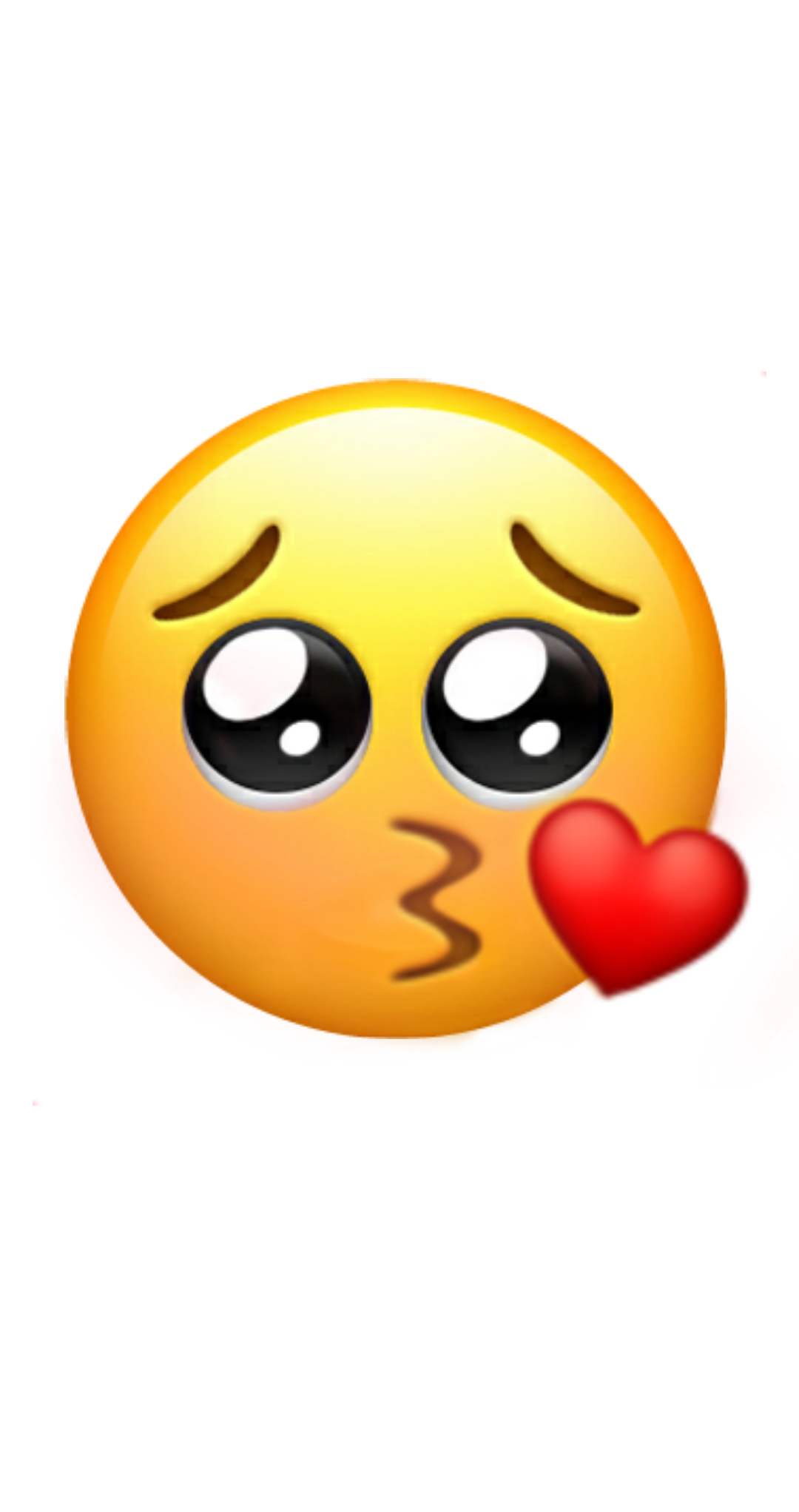 Emoji Iphoneemoji Sad Kiss Sadness Sticker By Senakahya588
