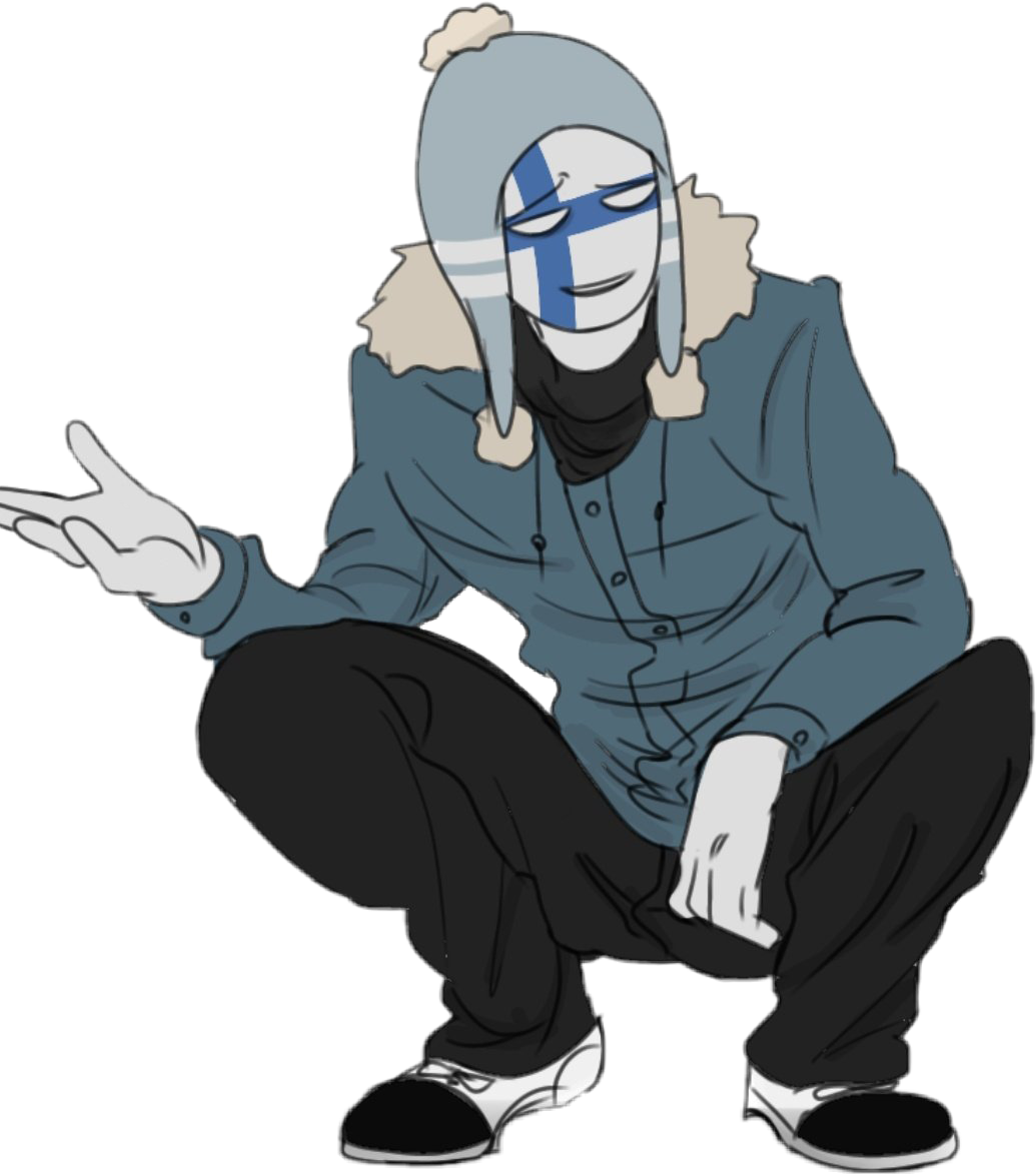 countryhumans finland freetoedit sticker by @la_ka_lut_ka - EroFound