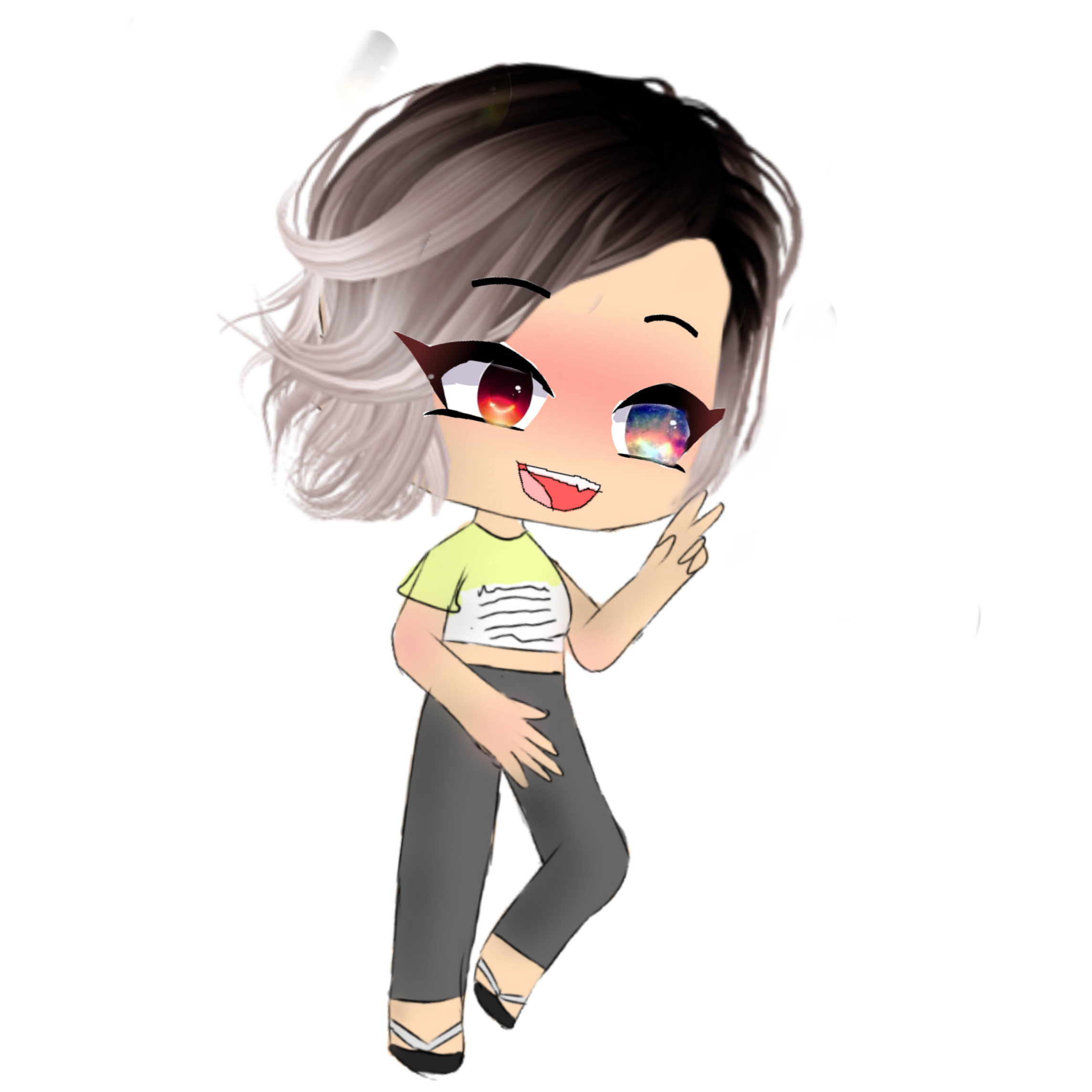 Gacha Life Characters Transparent Background Gacha Fay Sticker By | My ...