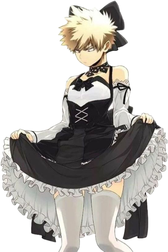 Bakugou In A Maid Dress Hot Sex Picture