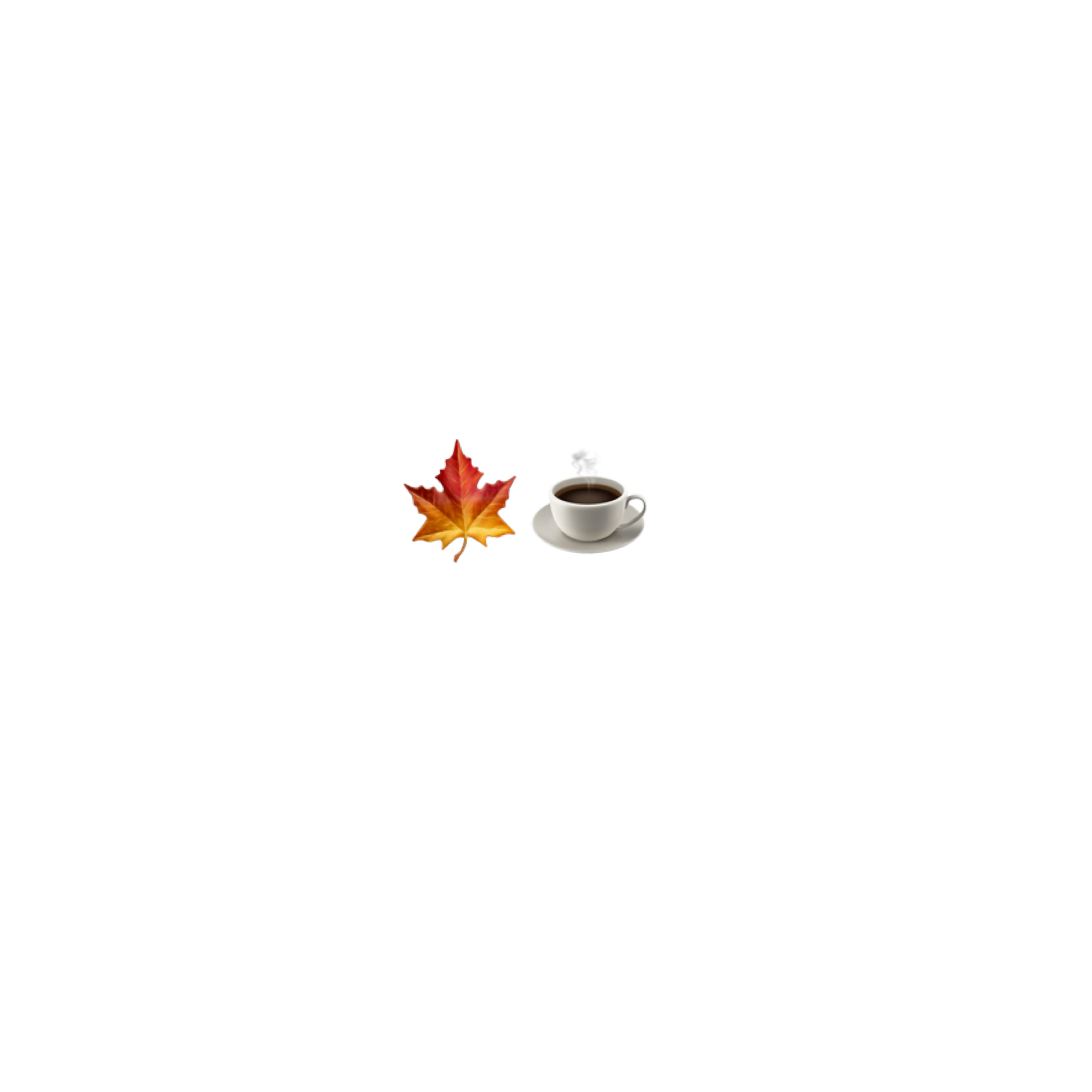 Autumn Emoji Leaves Aesthetic Coffee Sticker By fqiryedits autumn-emoji-leaves-aesthetic-coffee-sticker-by-fqiryedits