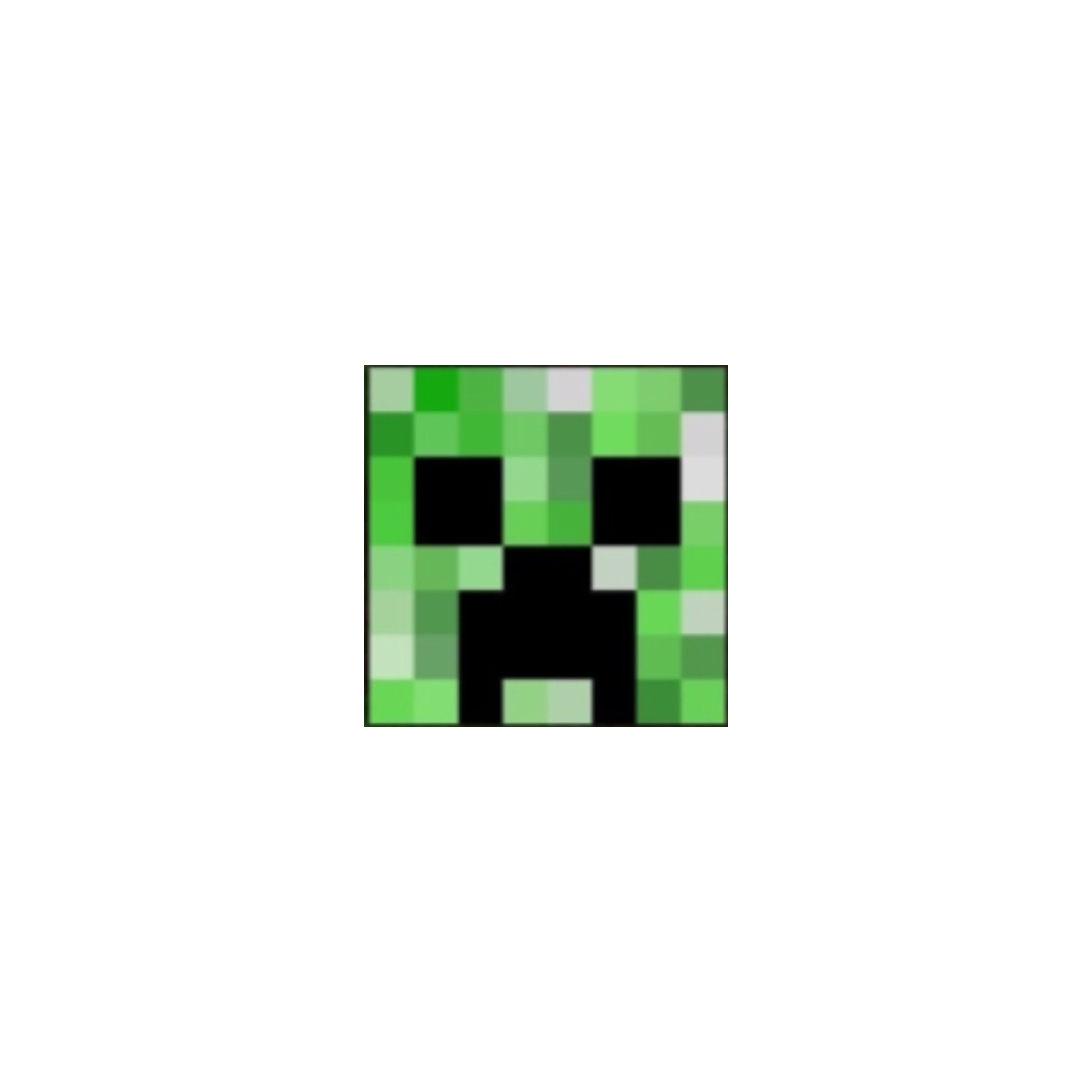 creeper minecraft sticker by @minecraftert1avenger