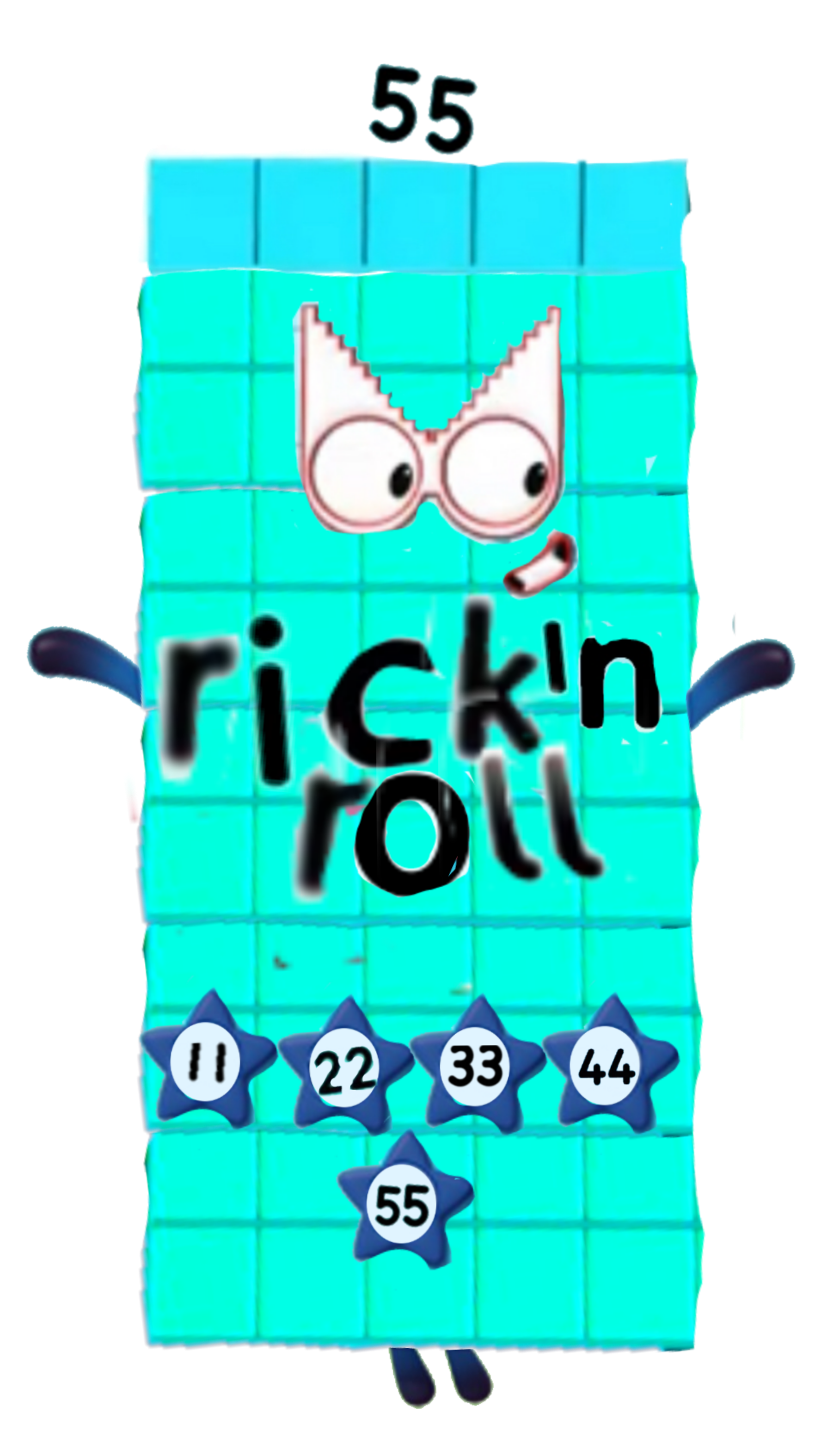 Numberblocks Surfing The Sea