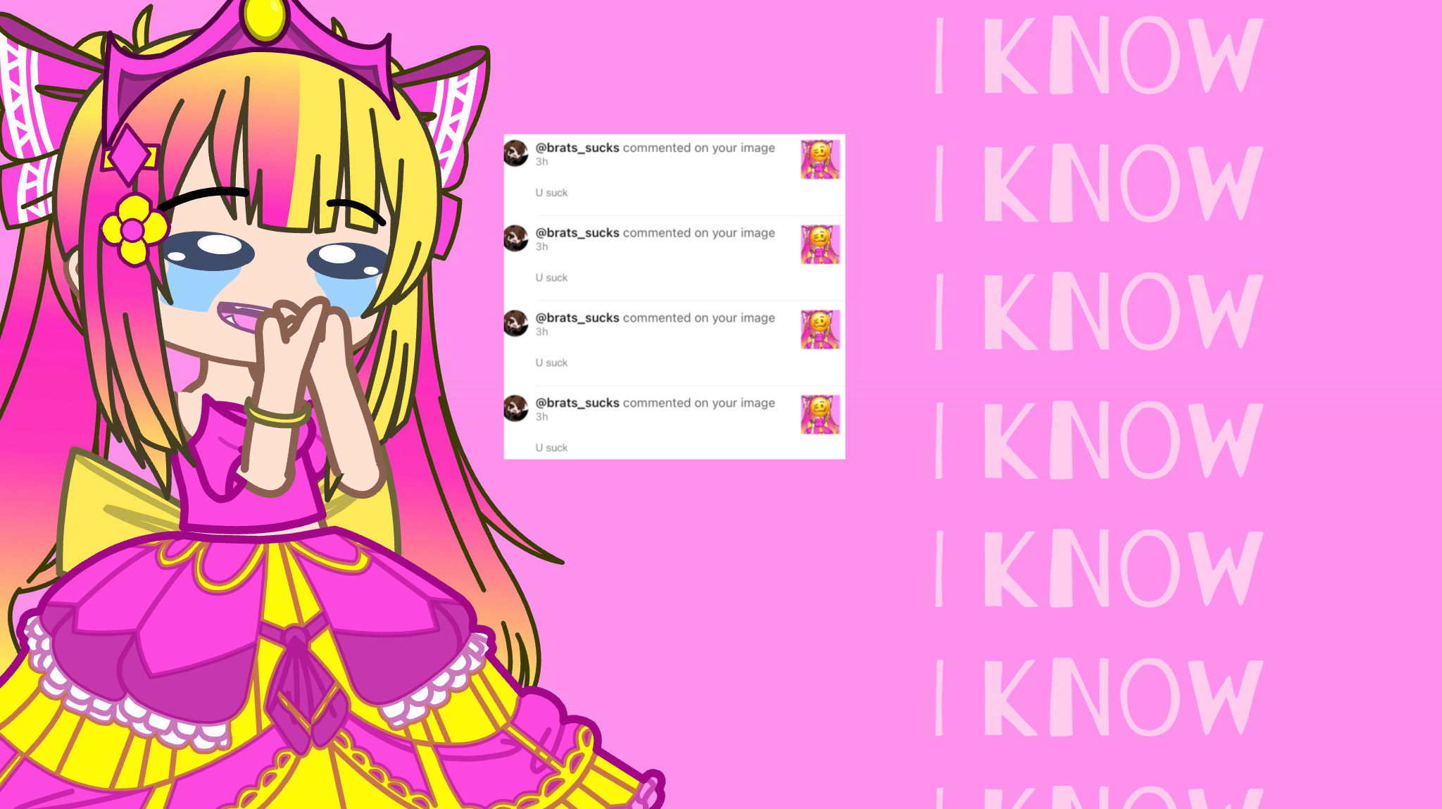 Iknow I Suck Image By Kira Da Queen