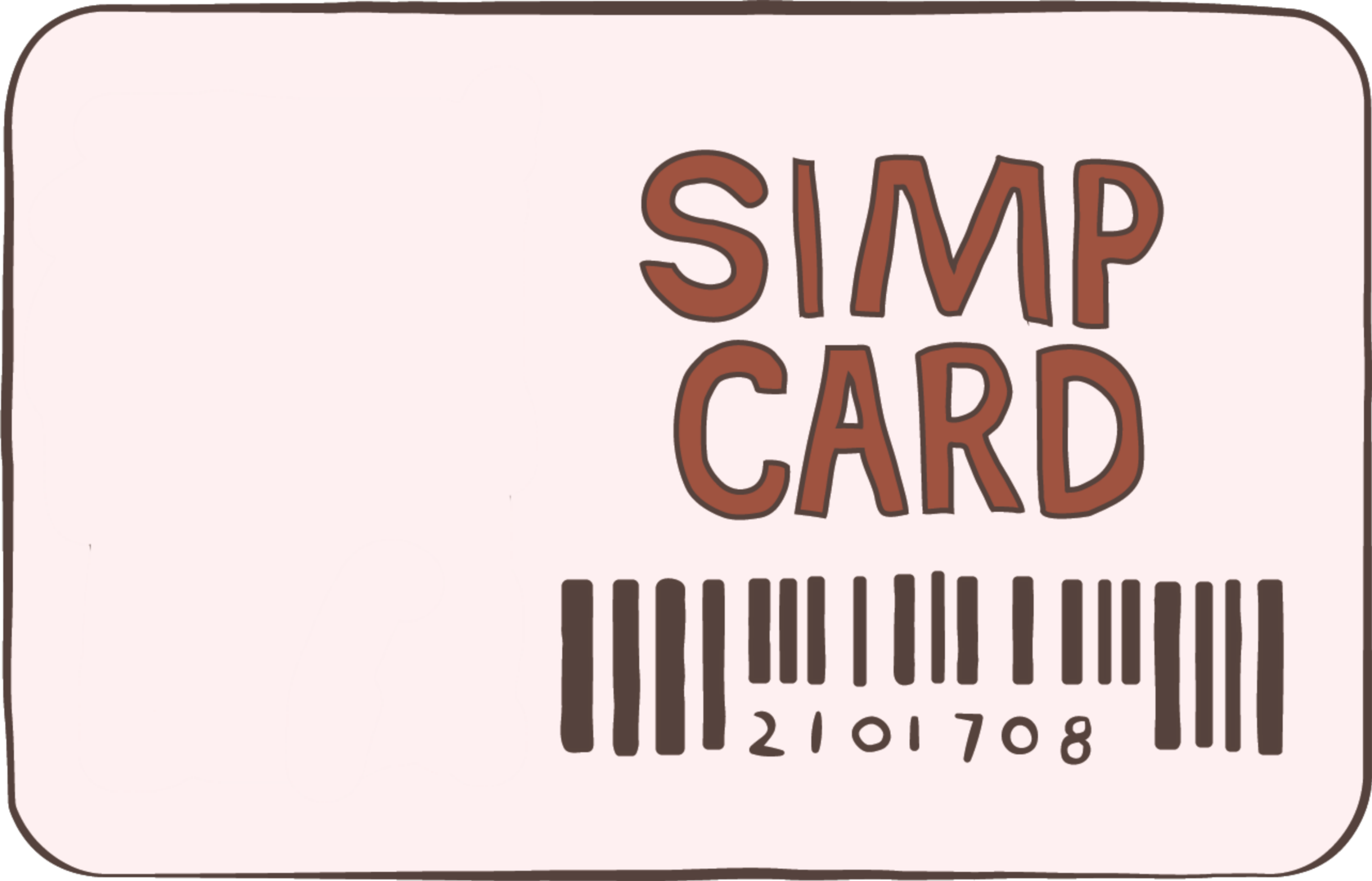 Simp Card Png - Printable Cards