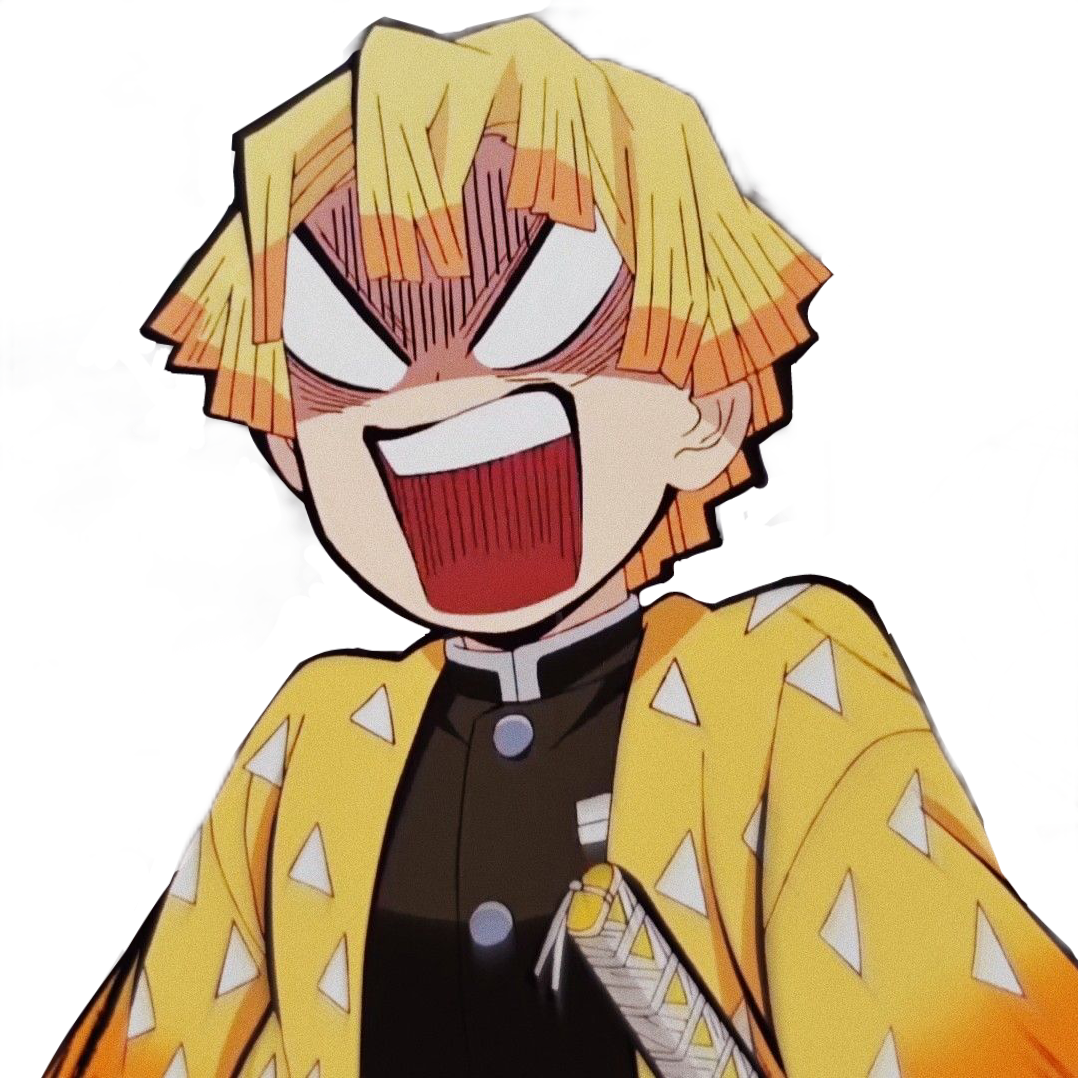 Zenitsu Sticker Sticker By Fliksstiks In 2021 Anime D - vrogue.co